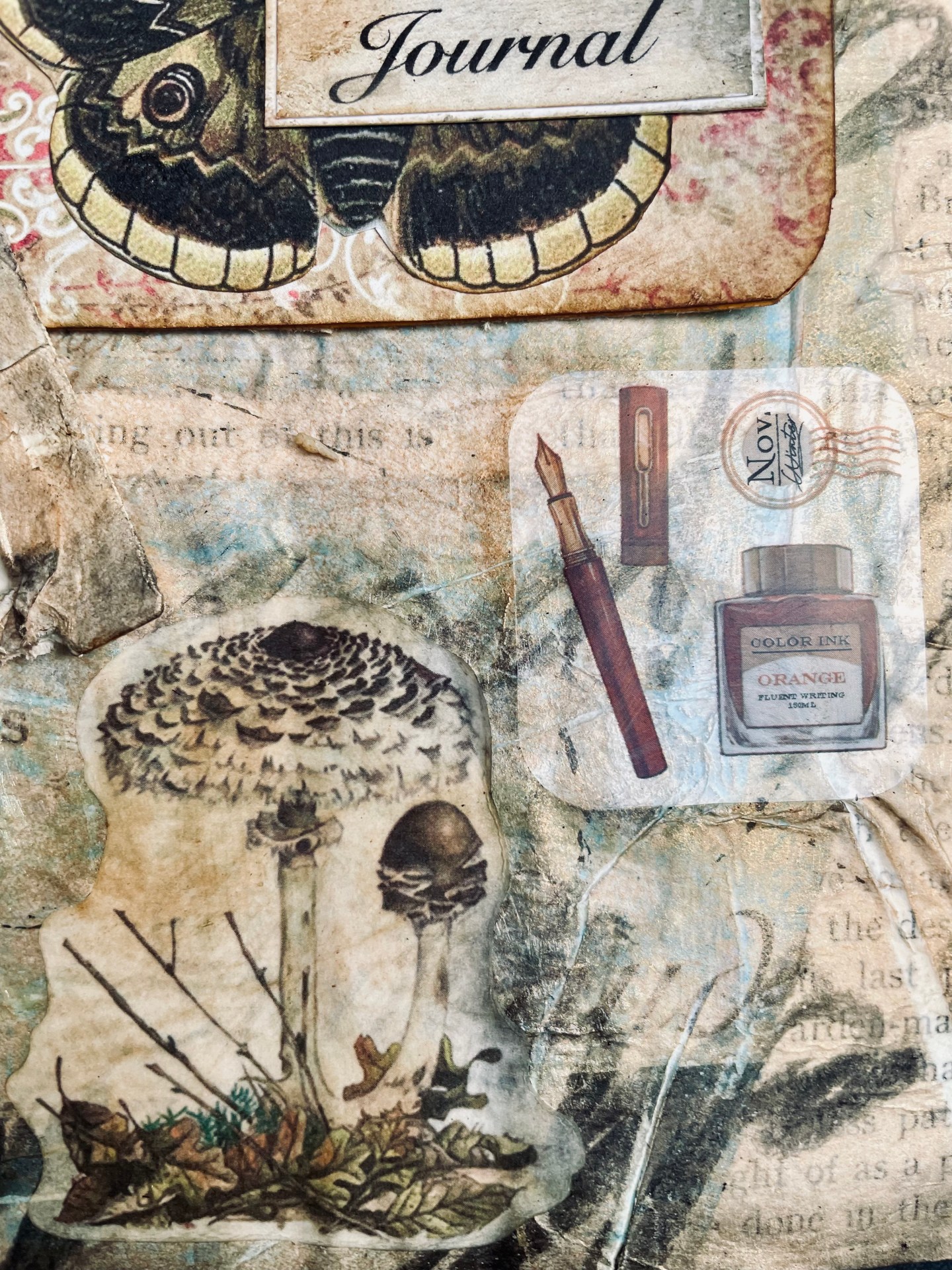 Exploring Narrative Techniques in Collage Art – Mushroom Moon Designs