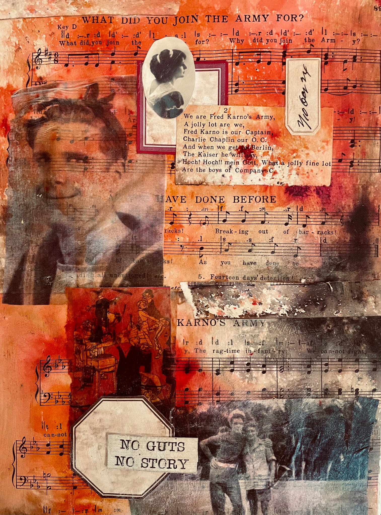 Exploring Narrative Techniques in Collage Art – Mushroom Moon Designs